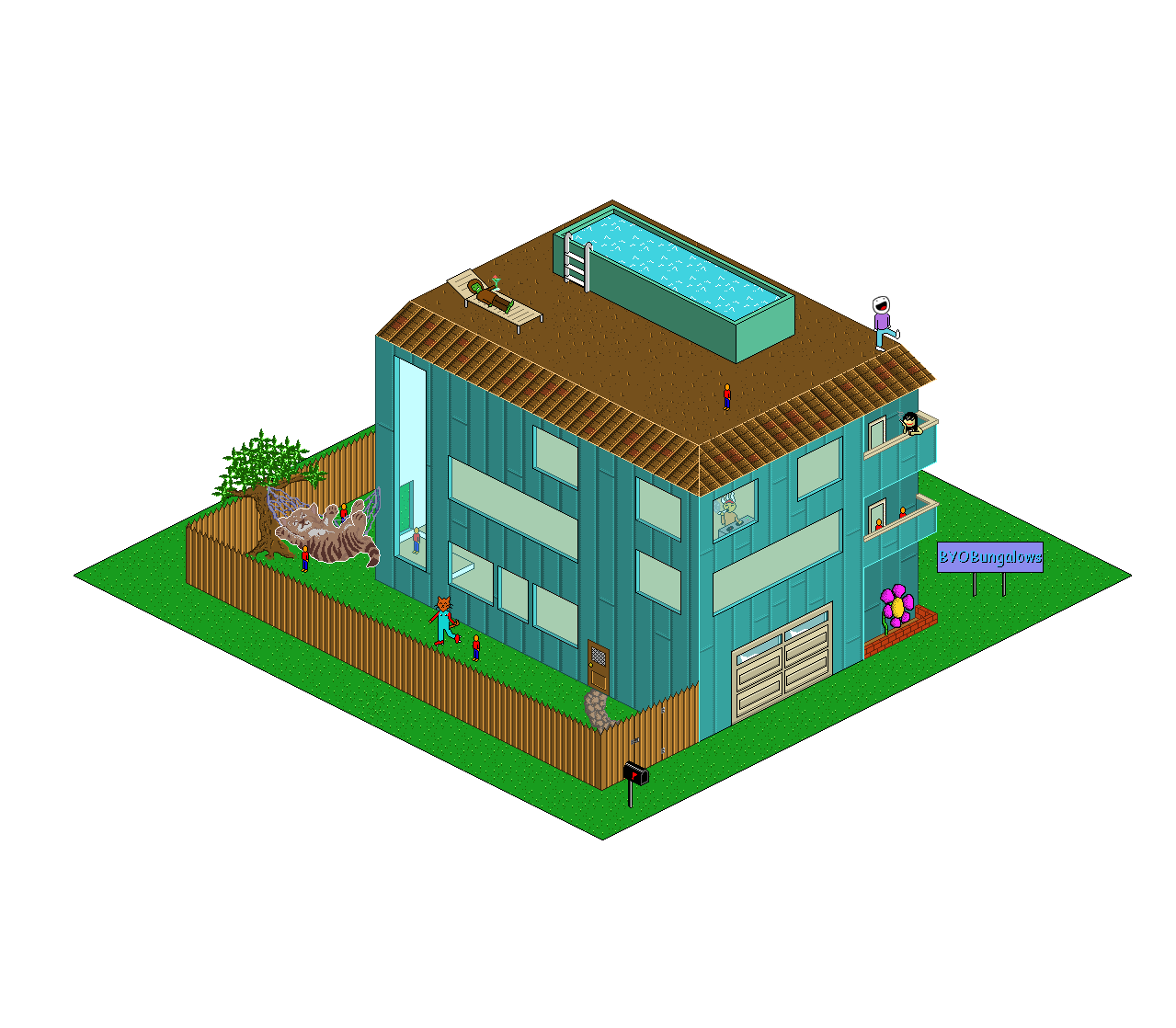 Let's create a giant pixel art Goon City - The Something Awful Forums